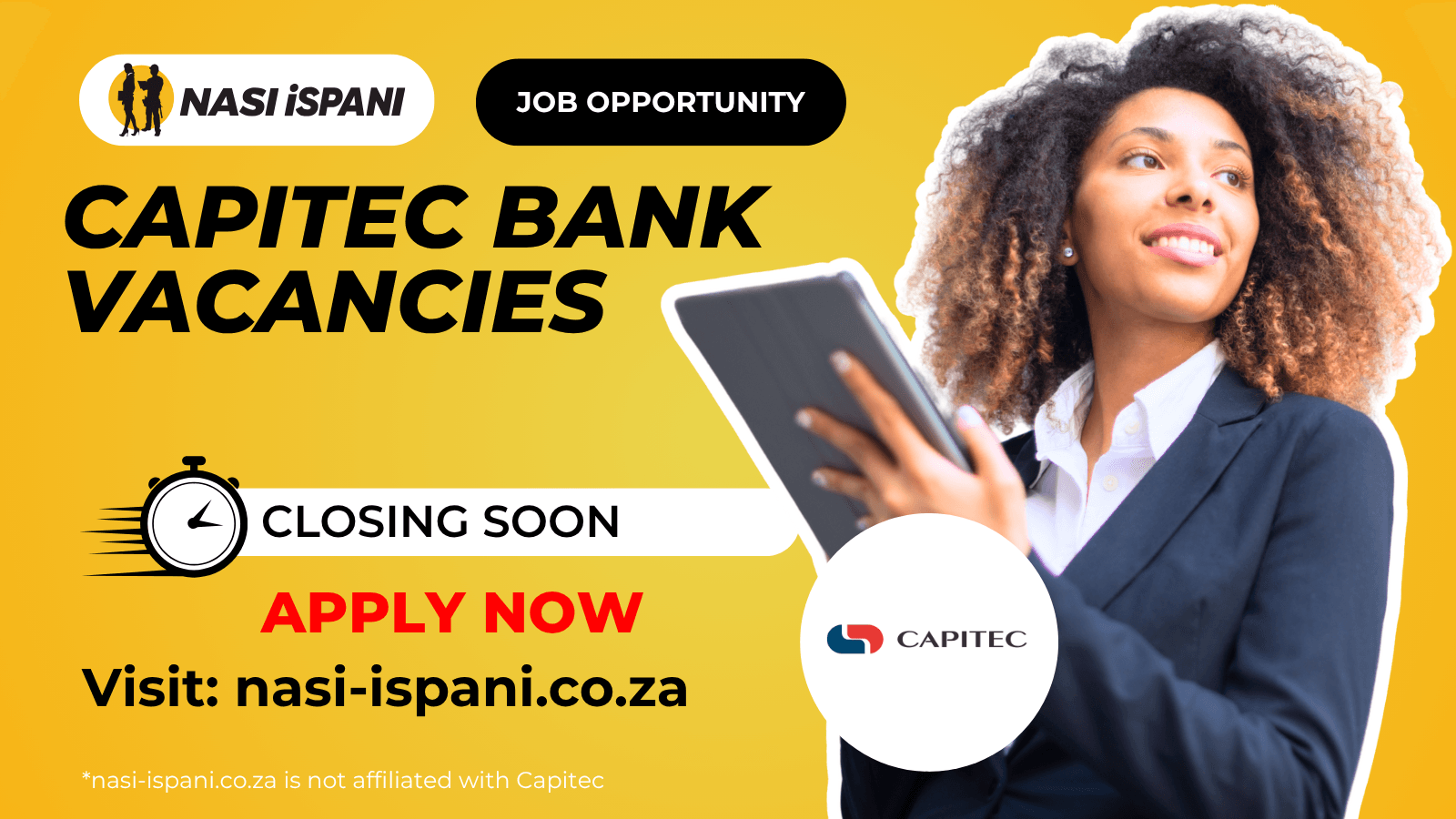 Capitec Bank Vacancies | NASI ISPANI