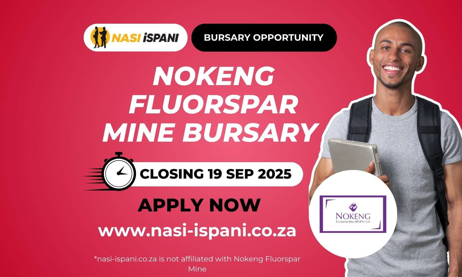 Nokeng Fluorspar Mine Bursary 2026 | NASI ISPANI