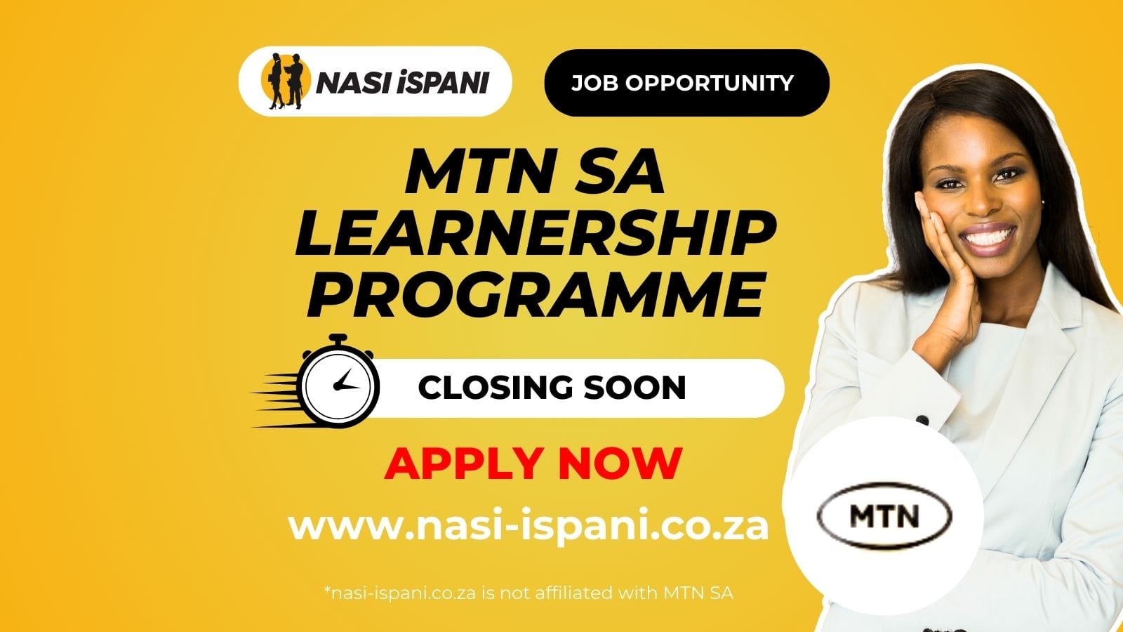 MTN South Africa Learnership Programme (2026) | NASI ISPANI