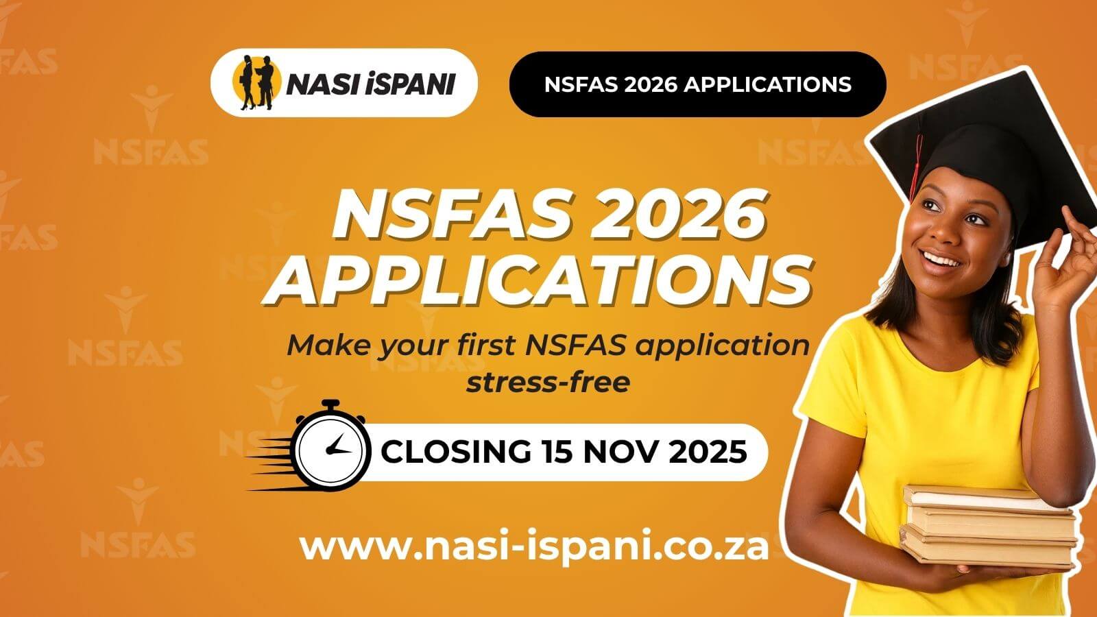 NSFAS 2026 Applications Made Simple | Nasi Ispani