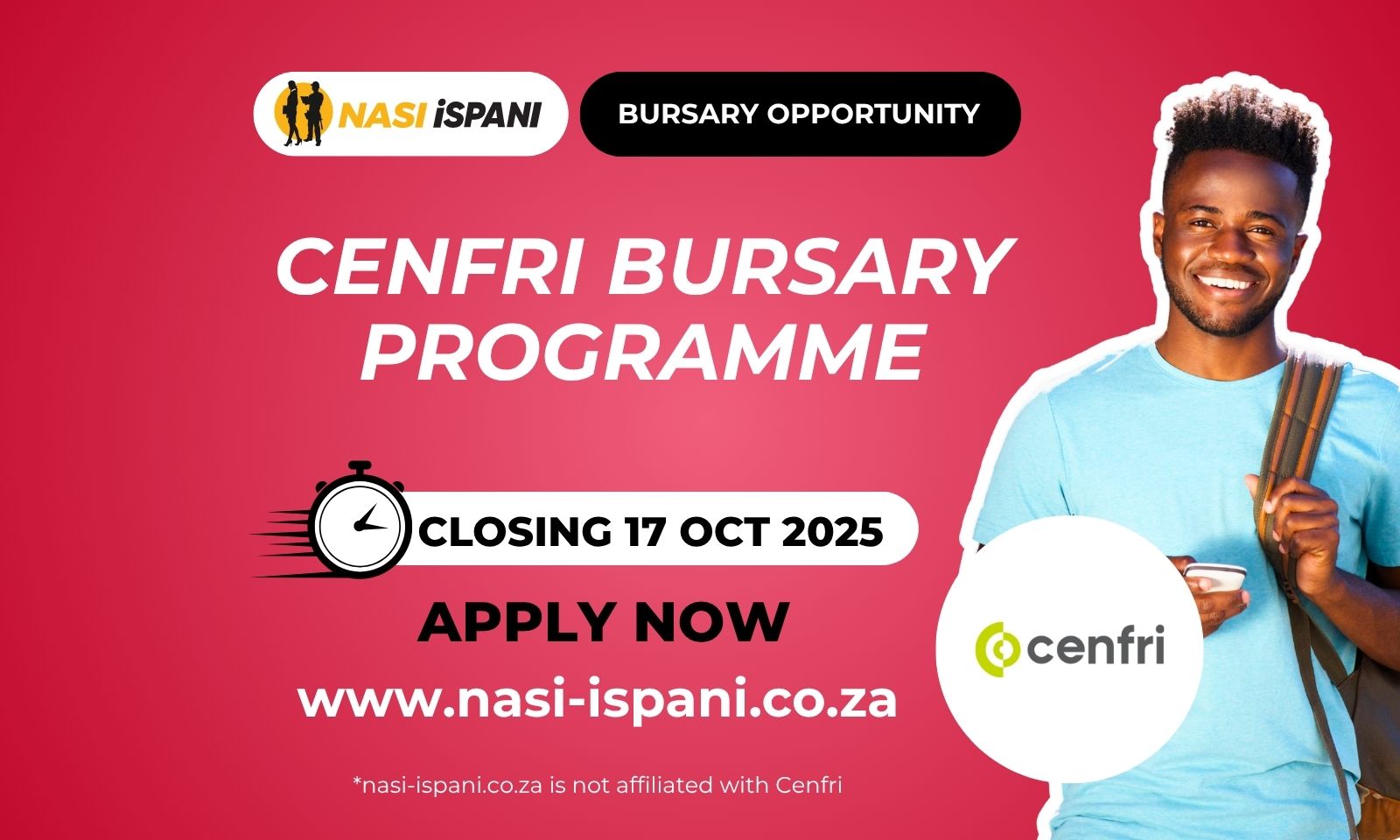 Cenfri Bursary Programme (2026) | NASI ISPANI