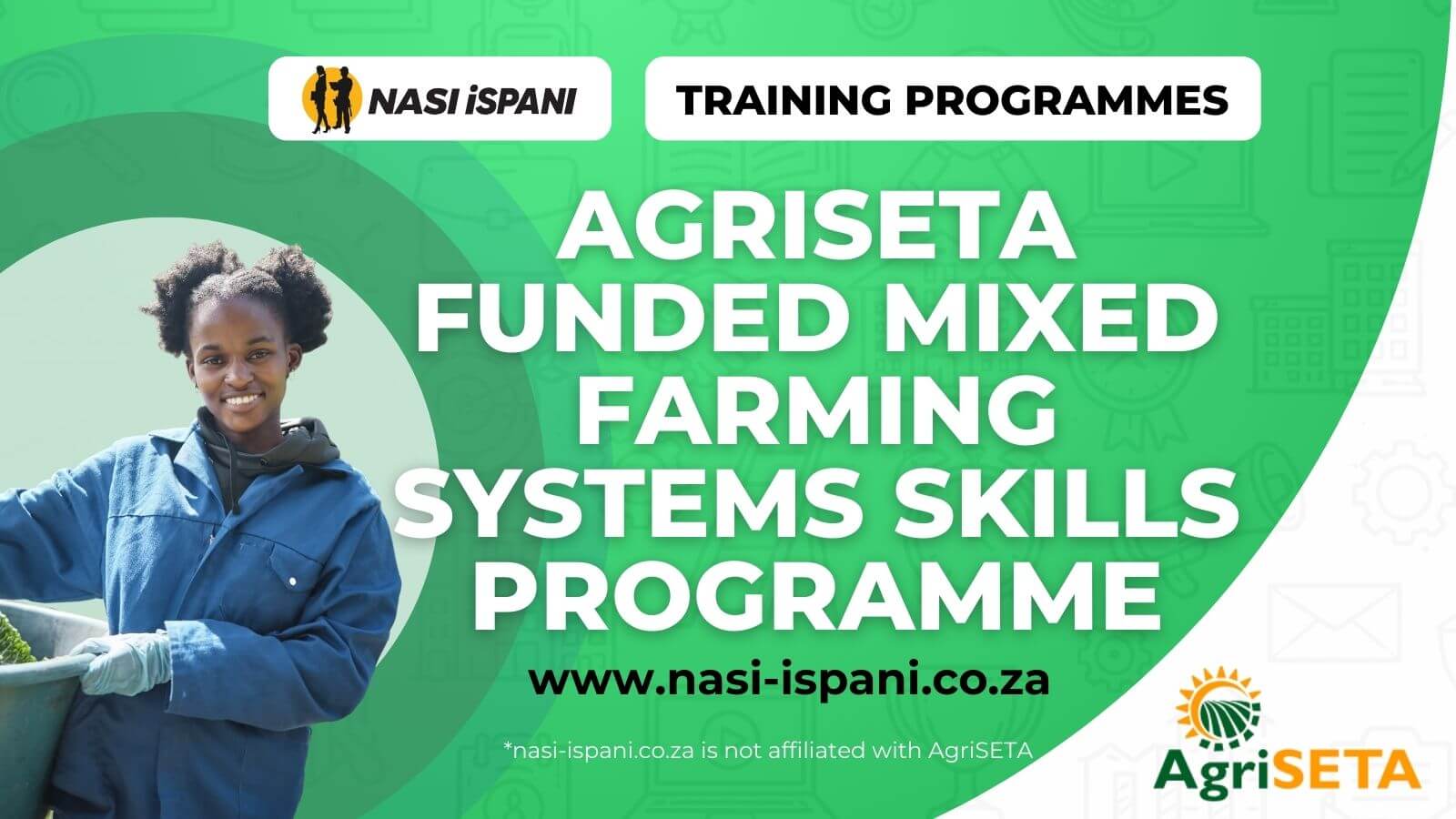 AgriSETA Funded Mixed Farming Systems Skills Programme 2026 | Nasi Ispani